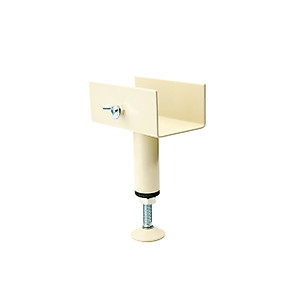 Small Fully Adjustable Universal Centre Rail Support Foot for use with Wooden Bed Frames …