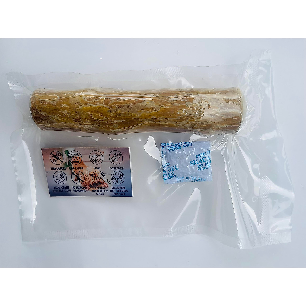 BENRIKIDS Real Coffee Wood Dog Chew, Long Lasting, Durable Chewable Stick and Dog Toy, Wood Chew Toy for Dogs, Dental Care & Chewing Muscle Training Coffee Wood Stick for Dogs, 1Pc Size M