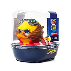 TUBBZ Sonic The Hedgehog Dr Eggman Collectable Duck Vinyl Figure - Official Sonic The Hedgehog Merchandise - TV Movies & Games