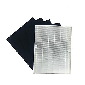 Crucial Air Replacement Filter Kit compatible with Winix P300, WAC5000 Part # 21HC4- Includes 1 HEPA Filters and 4 Carbon Pre-Filters