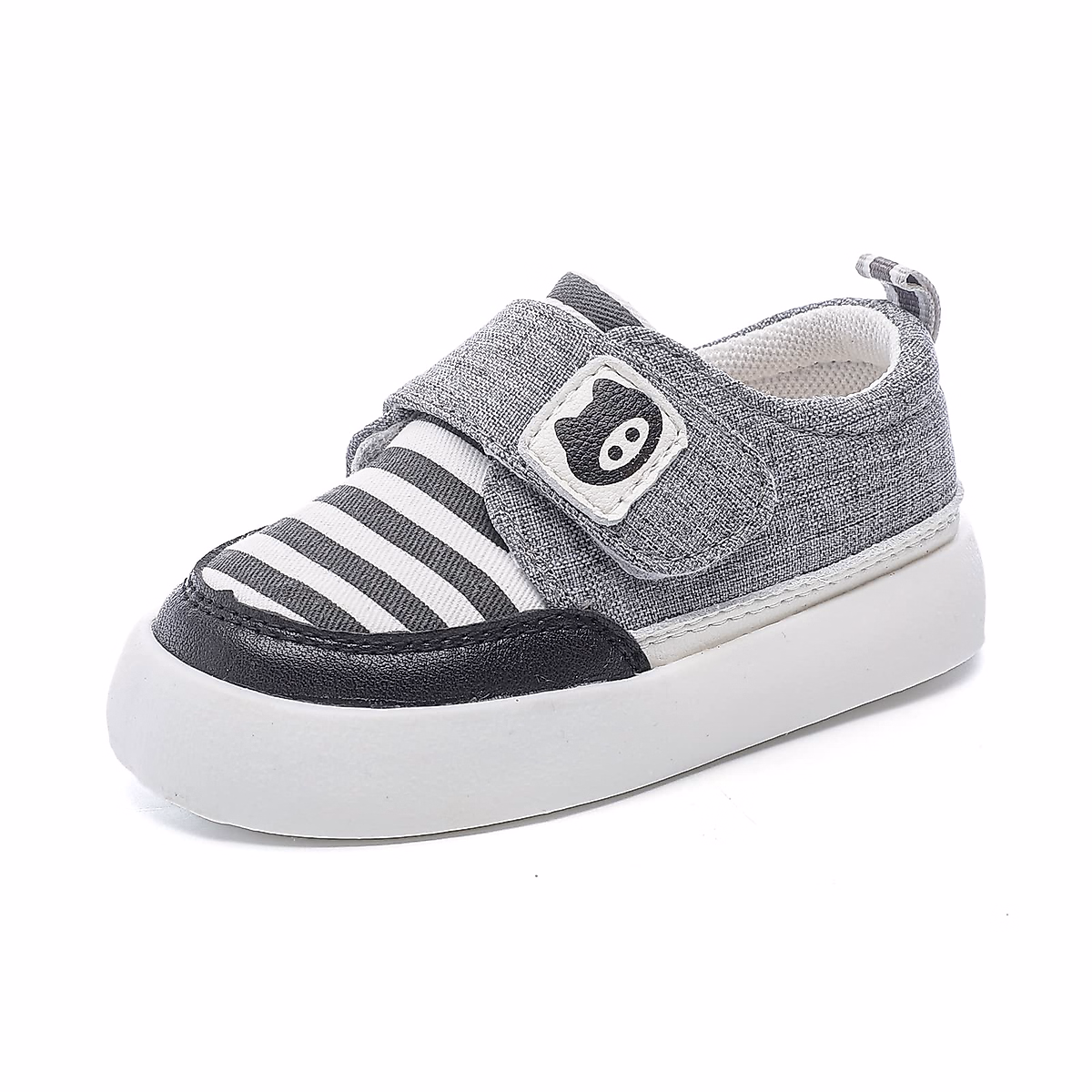 peggy piggy Baby Shoes Baby Walking Shoes Boy&Girl Infant Sneakers Non-Slip First Walking Shoes Breathable Mesh Rainbow Cartoon Shoes 6 9 12 18 Months(PP2212-blk-17)