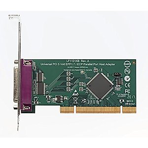 Softio LF1121KB Universal PCI PlasmaCam Controller Card with IEEE 1284 15' Parallel Cable