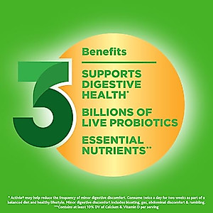 ACTIVIA Probiotic Lowfat Yogurt, Non-GMO Project Verified, Black Cherry, 16 Oz, Pack of 4