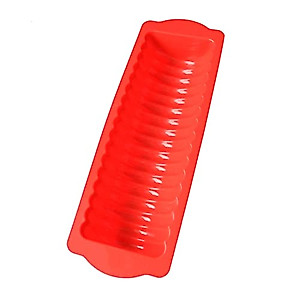 UPKOCH 3pcs wheel loaf nonstick loaf pan caterpillar loaf french bread silicone baking pastry rubber silicone bakeware mousse cake french bread loaf baking molds silicone oven cake mold