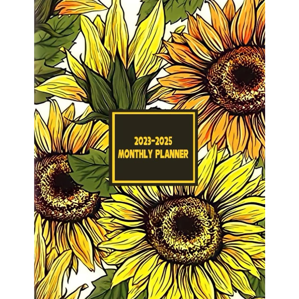 2023-2025 Monthly Planner/Calendar: 3 Year 2023-2025 Monthly Planner Organizer Calendar Schedule - January 2023 to December 2025 (36 Months) with Federal Holidays - Elegant Minimalist Cover