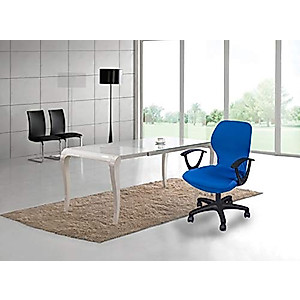 Deisy Dee Computer Office Chair Covers Pure Color Universal Chair Cover Stretch Rotating Chair Slipcovers Cover ONLY Chair Covers C098 (RoyalBlue)