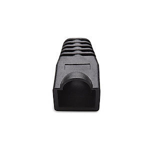 Cable Matters 100-Pack 8mm Strain Relief Boots for Large Diameter Cable in Black