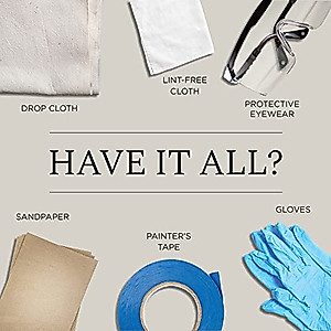 Rust-Oleum 302151-6PK Universal All Surface Clear Topcoat Spray, 11 oz, Dead Flat Clear, (Pack of 6)