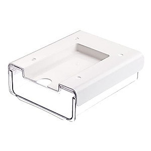 MULIANBOX Drawer Organizer Under Table Makeup Drawer Container Slide Out Self-Adhesive Hide Holder Organizer Tray for Makeup Brush, Kitchen Utensil, Pencil, Jewelry