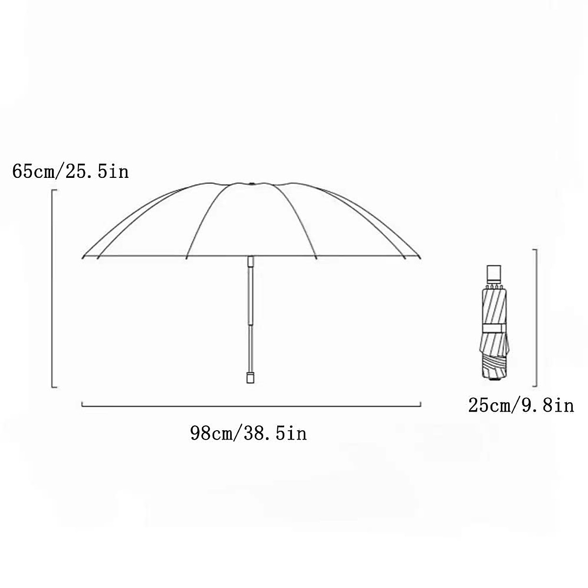 Folding Umbrella Travel Umbrella Folding UV Protection Lace Lace Sun Umbrella Ladies Girl Sunshade Lace Decorative Butterfly Lace Printed Sunshade Sun and Rain Dual-use Umbrella Tri-fold Wind Resistant Sunscreen Black Plastic Umbrella (lace purple)