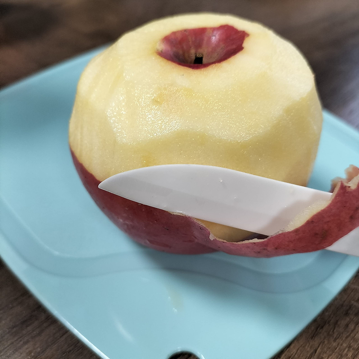 Honbay 2PCS Ceramic Folding Knife Handy Fruit Knife for Home, Travel, Picnic, Camping, etc (Blue+Yellow)