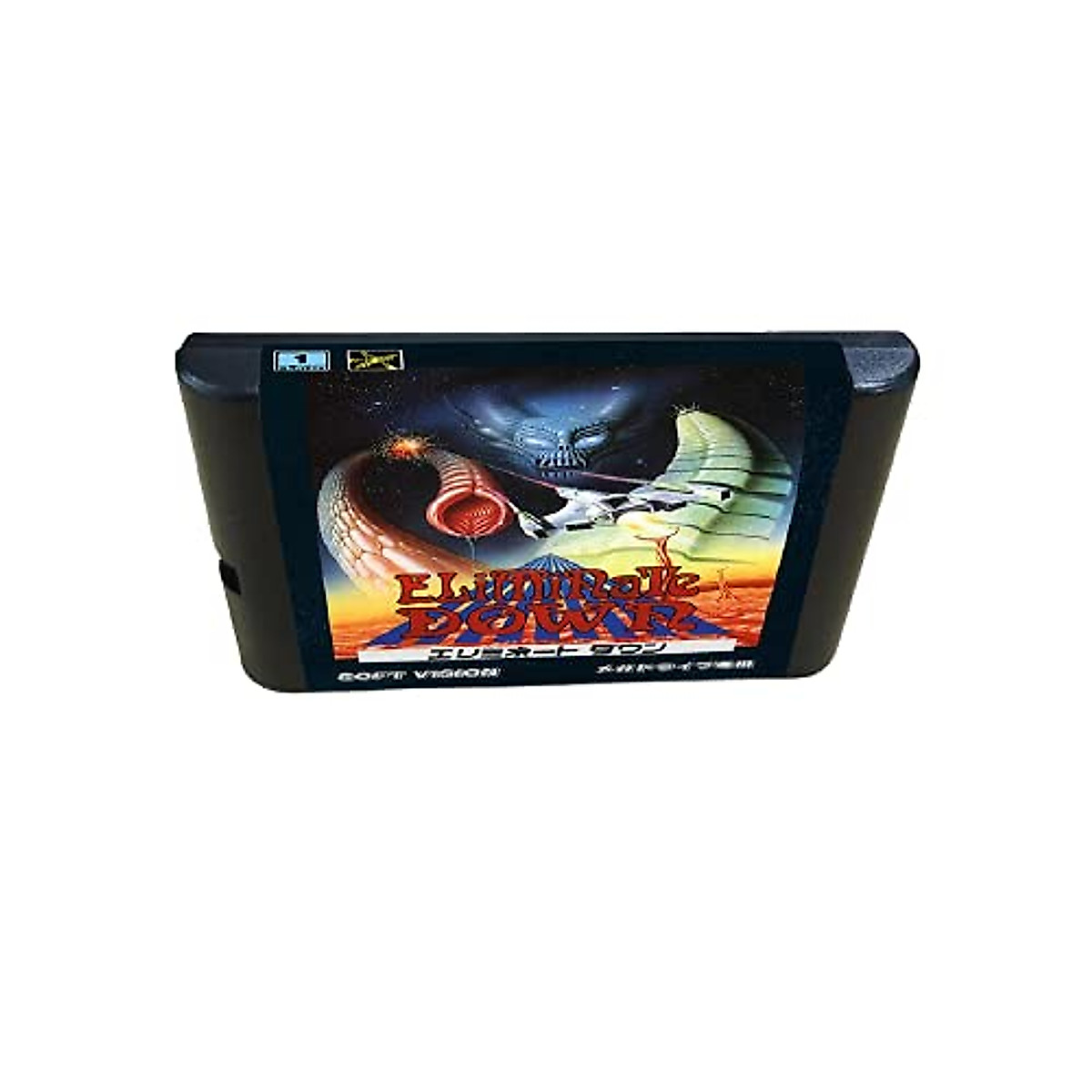 Eliminate Down - 16 bit MD Games Cartridge For MegaDrive Genesis Console (Japan Case)