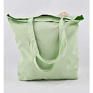 Alpha Epsilon Phi Retro Pom Pom Tote Bag