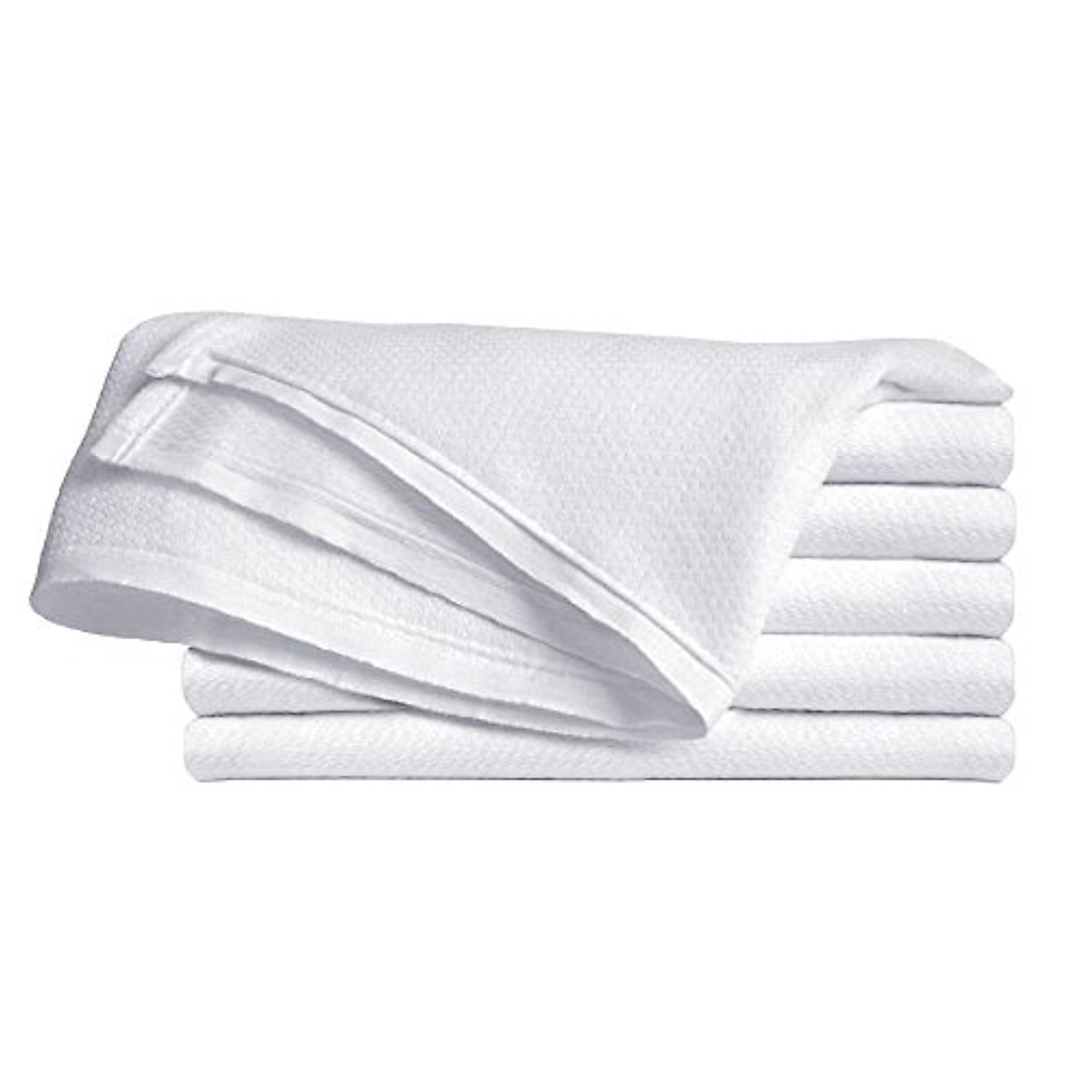 Clips N Grips® Birdseye Flatfold Cloth Diapers, 6 Count