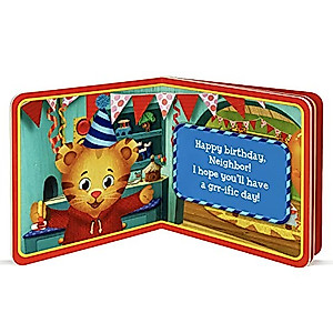 D​aniel Tiger Happy Birthday​: Little Bird Greetings, Greeting Card Board Book with Personalization Flap, Gifts for Birthdays