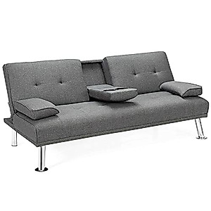 SDQF Sofa Bed, Light Grey Sofa Sofa Bed Sofas for Living Room Living Room Furniture Floor Sofa Furniture for Living Room Sofa Bed Couch Fold Out Couch Bed
