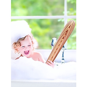 Kacctyen 4 Pieces Inflatable Baseball Set, includes Baseball Bat and 3 Baseball Plastic Bat Inflatable Baseball Bat for Kids and Adults Outdoor Yard Backyard Garden Playing (Baseball)