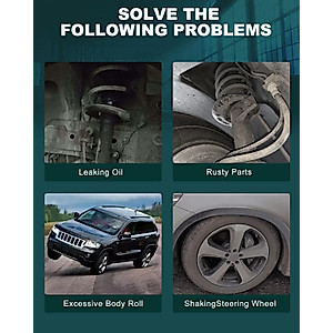 AUTOMUTO 2x Front Strut Spring Assembly Shock Absorber FWD for 2001-2012 for Ford Escape,2001-2006 for Mazda Tribute,2008-2011 for Mazda Tribute,2005-2011 for Mercury Mariner