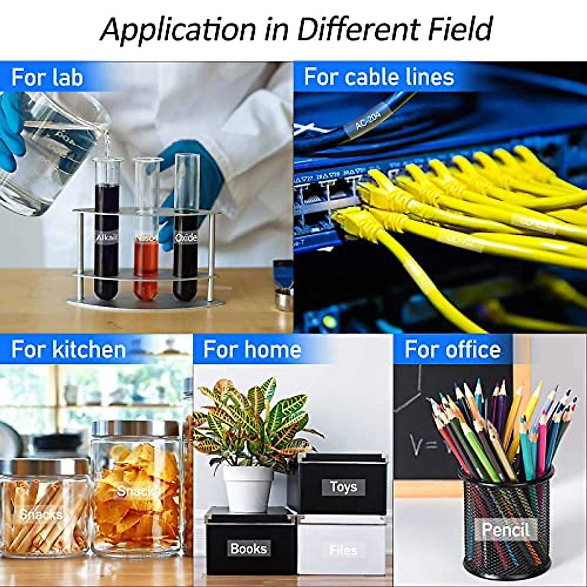 GREENCYCLE Compatible Label Tape Replacement for Brother Ptouch TZe Label Maker Tape TZe-155 TZ-155 24mm 0.94 Inch White on Clear Label Tape, Compatible with Brother D600 P700 P750W, 2-Pack
