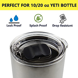 (Pack of 2) Premium 20 oz Tumbler Lid Yeti Lids 20 oz Replacement Lid Magnetic Slider Yeti Rambler Yeti Rambler 20 oz