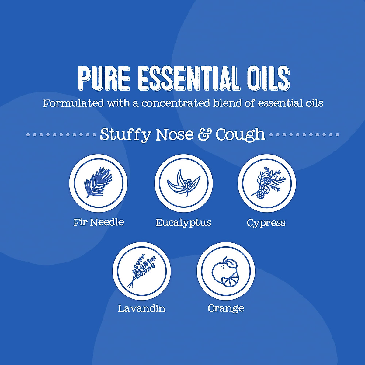 Oilogic Stuffy Nose and Cough Vapor Bath Relief for Babies & Toddlers, Essential Oil Breathe Blend - Naturally Soothes with 100% Pure Lavandin, Orange, Eucalyptus Oil & More - 266ml (9 fl oz)