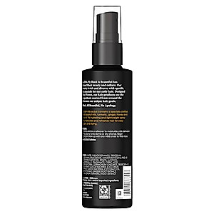 MY BLACK IS BEAUTIFUL Detangler Spray, Sulfate Free, for Curly and Coily Hair with Coconut Oil, Honey and Turmeric, 7.6 fl oz