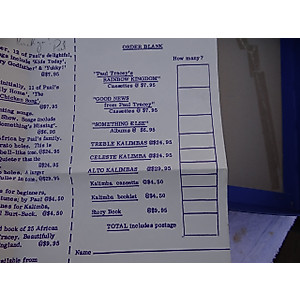 Hugh Tracey Alto Kalimba with Internal Mic Pickup 15-key Alto Kalimba