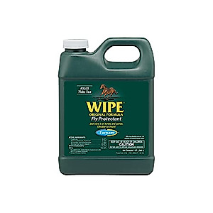 Farnam Home and Garden 10123 Original Formula Wipe Fly Protectant, 32-Ounce