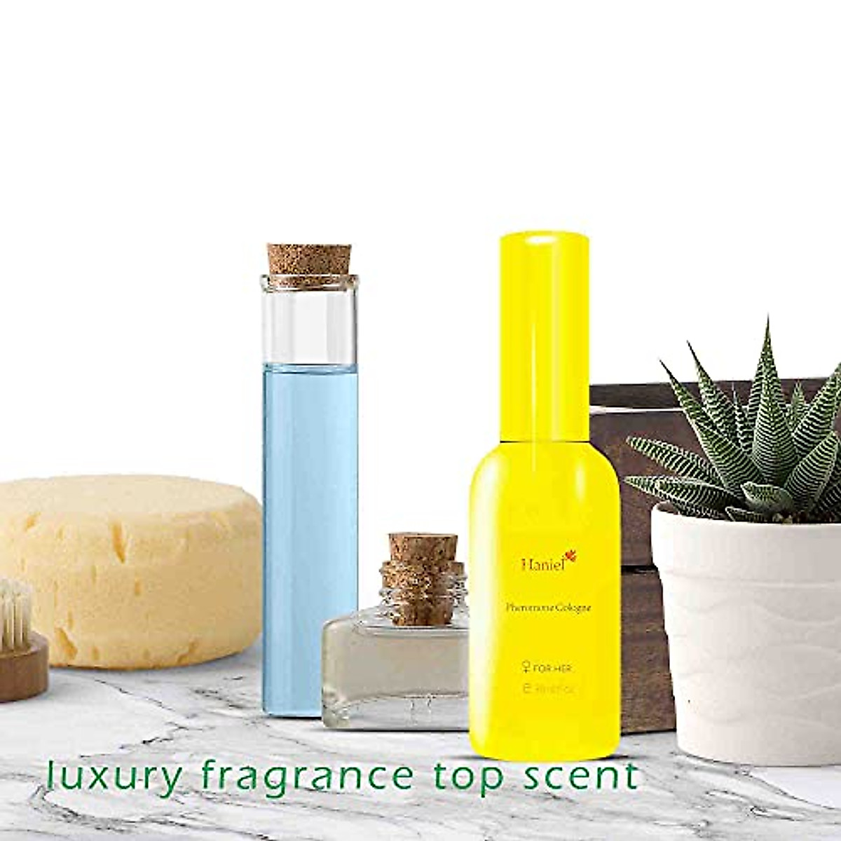 Haniel Women's Perfume, Pheromone Perfume Spray For Women, Pheromone Oil For Women, Women's Fragrances, Chypre Floral Perfume For Women Attraction Formula Cologne For Her [Impression of Miss]