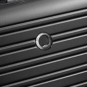 Delsey Paris Adults-Unisex's Hand Luggage, Black, XL (80 cm-109 L) New