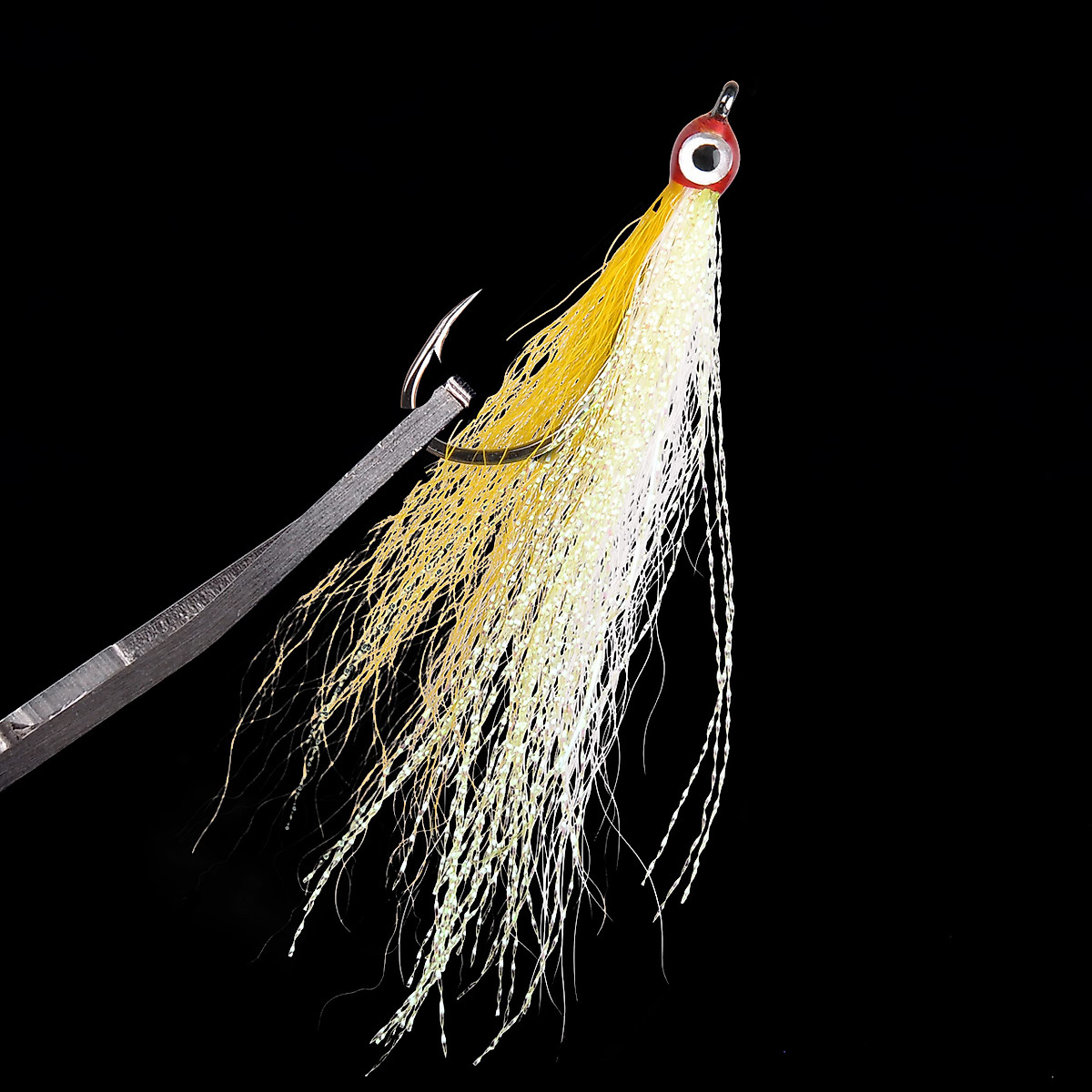 Streamer Flies for Fly Fishing, Classic Clouser Minnow Fishing Flies Streamers Fly Fishing Lures for Trout Bass Saltwater Freshwater (Yellow, 10Pcs)