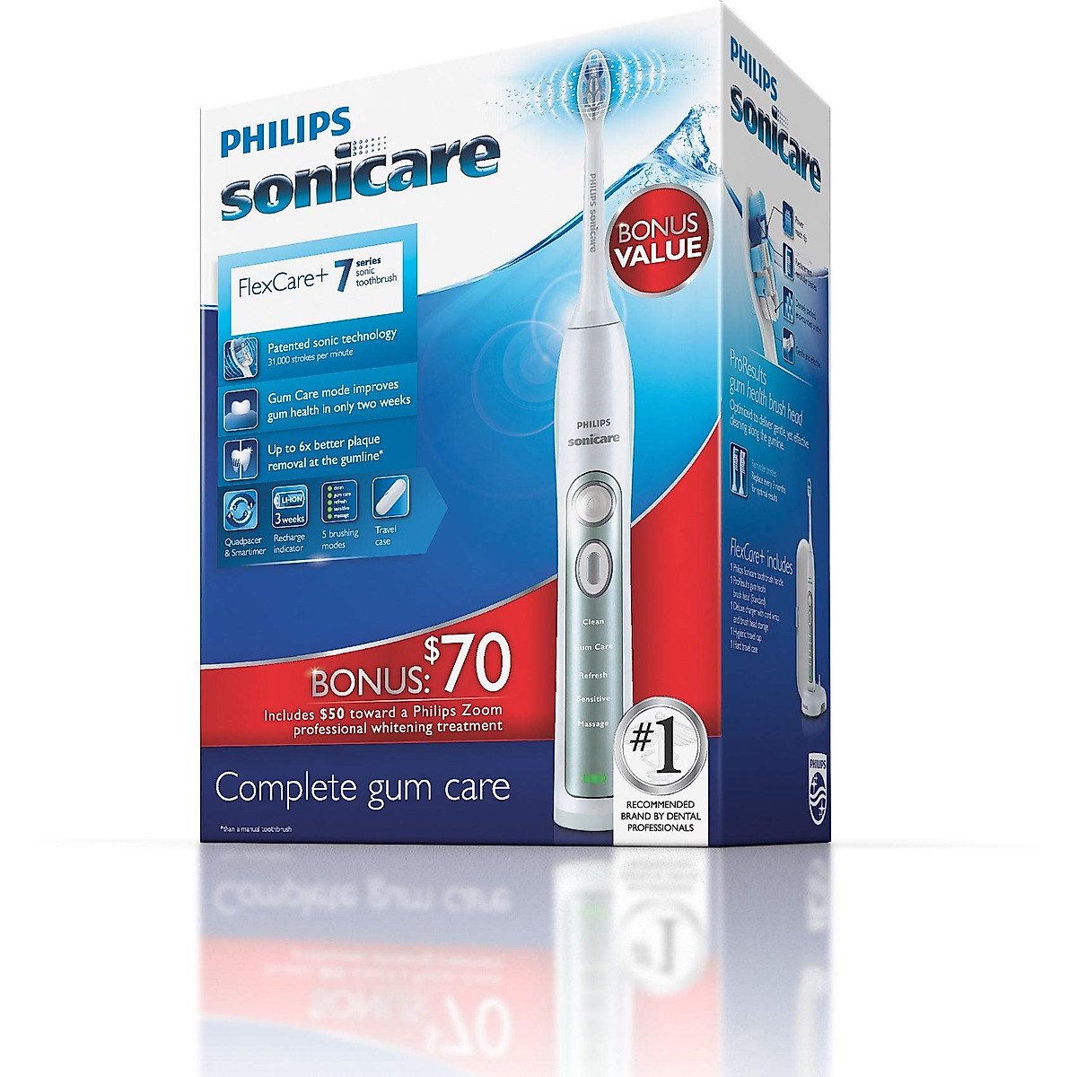 Philips Sonicare FlexCare+ rechargeable electric toothbrush, Standard Packaging