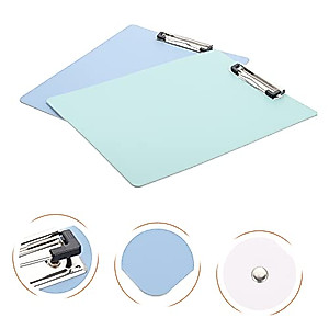 STOBOK Plastic Folders Clip Organizer File Board 10 Pcs A4 Folder Board Nursing Clip Board Multi Pack Clipboards Clip Boards Office Supplies Exam Paper Clips Hardcover Plastic Folder