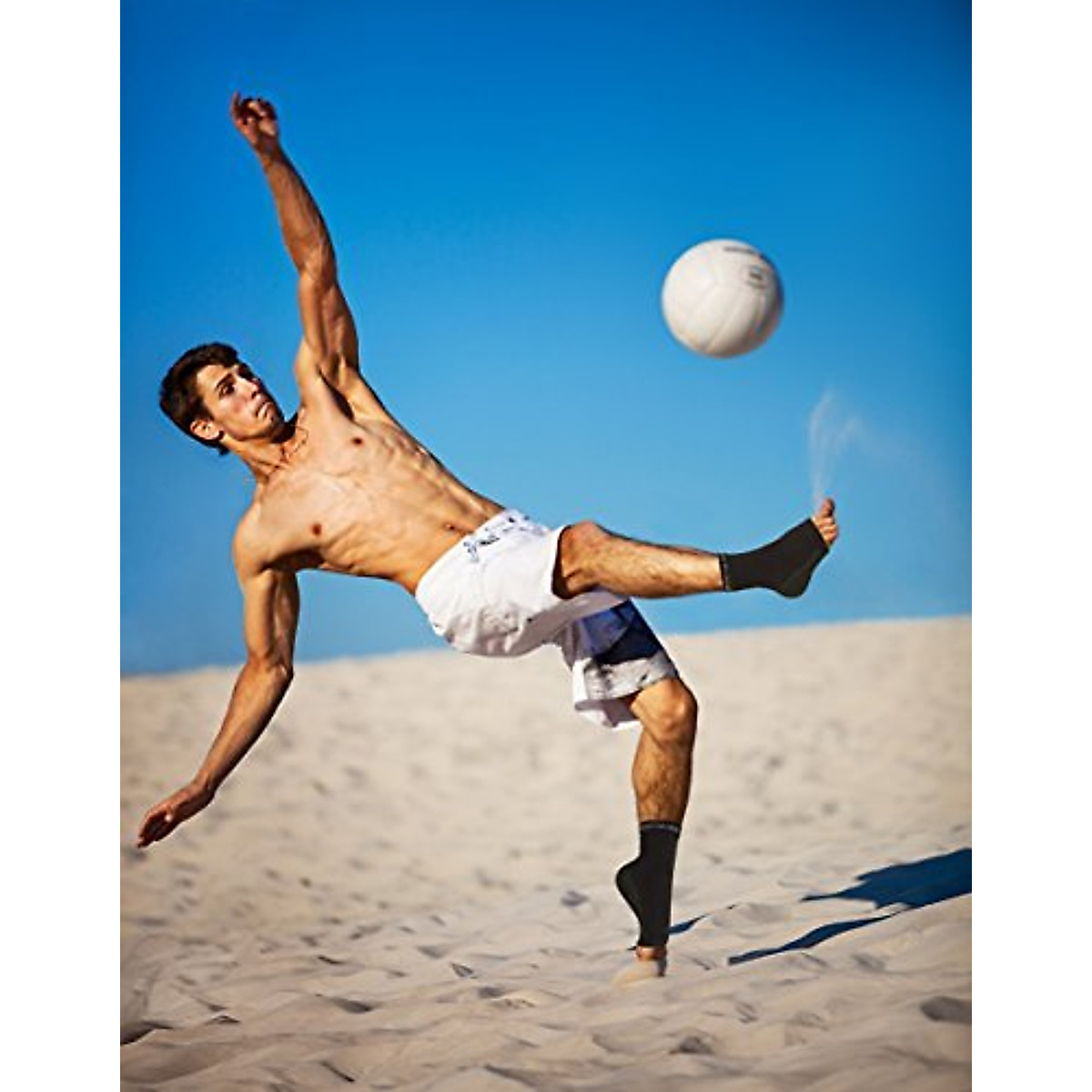 Doctor Developed Copper Foot Sleeves/Plantar Fasciitis Socks (Pair) and Doctor Written Handbook -Guaranteed Relief for Plantar Fasciitis, Heel Support & Ankle Conditions (Black, 2XL)