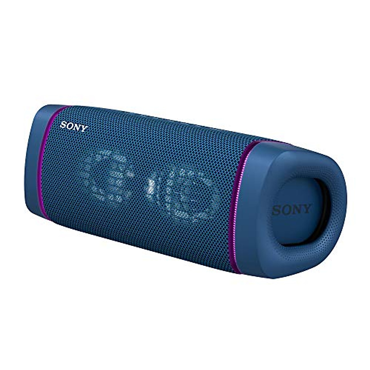 Sony SRSXB33 Extra BASS Bluetooth Wireless Portable Waterproof Compact Speaker (Blue) Bundle with Knox Gear Hardshell Travel and Storage Case (2 Items)