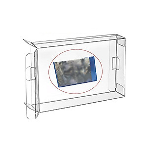 CHILDMORY 10Pcs Clear Protective Box Case Display Sleeve Protector for PlayStation 3 PS3 PS4 Games Cartridge DVD Disc Box
