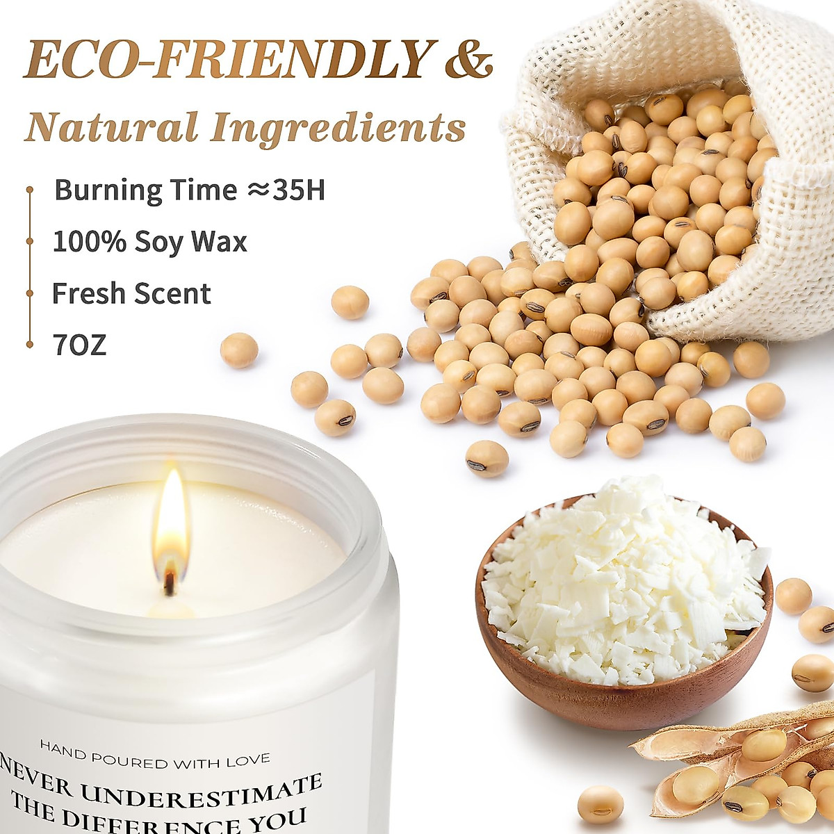 Retirement Gift for Woman, Best Retirement Gifts, Retired Farewell Gifts for Women Men Coworkers Friends, Happy Retirement Gifts - Lavender Scented Candles