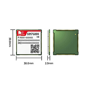 Waveshare SIM7600G-H SIMCom Original 4G LTE Cat-4 Module with GNSS Support Powerful Expansibility with UART USB I2C GPIO
