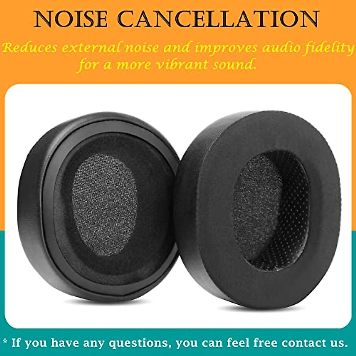 TaiZiChangQin Arctis 7P 7P+ Upgrade Thicker Ear Pads Cushion Memory Foam Replacement Compatible with SteelSeries Arctis 3 5 7 7P 7P+ 9X Arctis Pro/ATH M40X M50X M50XBT Headphone