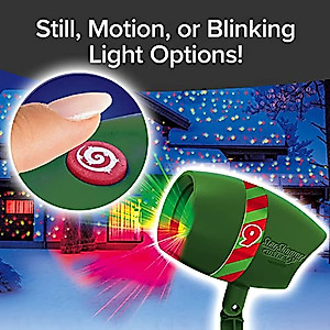 New 2022 Star Shower Ultra 9 AS-SEEN-ON-TV with 9 Enhanced Modes for Spectacular Outdoor Holiday Laser Lighting with Thousands of Lights Covering 3200 Square feet, Pack of 6