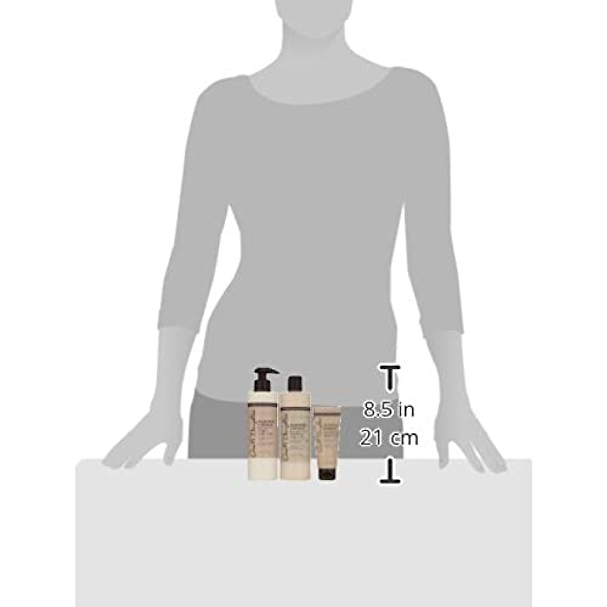 Carol’s Daughter Almond Cookie Body Gift Set For Dry Skin, Blended with Almond Oil, Contains Sulfate Free Body Wash, Hand Cream, and Body Lotion, Paraben Free