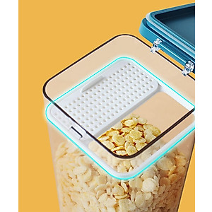 XBWEI Food Dispensing Container Grain Storage Jars Sealed Foods Storage Boxes Containers Kitchen Organizer Gadgets
