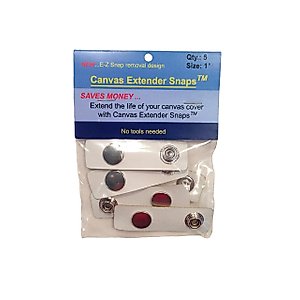 CYP Boat Canvas Snap Extender Boating Accessories 5 Per Bag 1" Inch