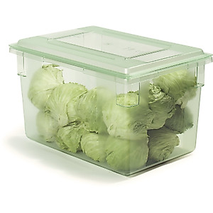 Carlisle FoodService Products 10627C09 StorPlus Color-Coded Food Storage Container Lid, Fits 8.5-21.5 Gallon, Green