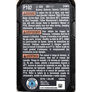 Ryobi Upgrade Bundle - 1 Ryobi P102 One+ 18V Battery & 1 Ryobi P118 One+ 18V Charger