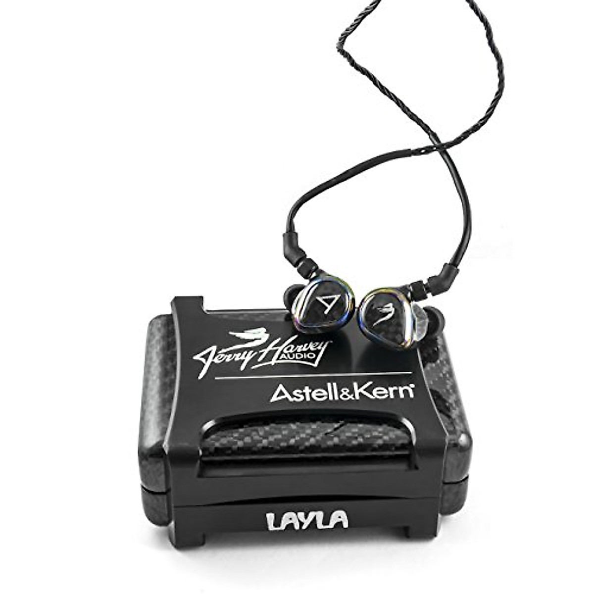 Astell&Kern Layla in-Ear Monitors by Jerry Harvey Audio - 12 Drivers per Channel, 4th Order Crossover, and Carbon Fiber Housing