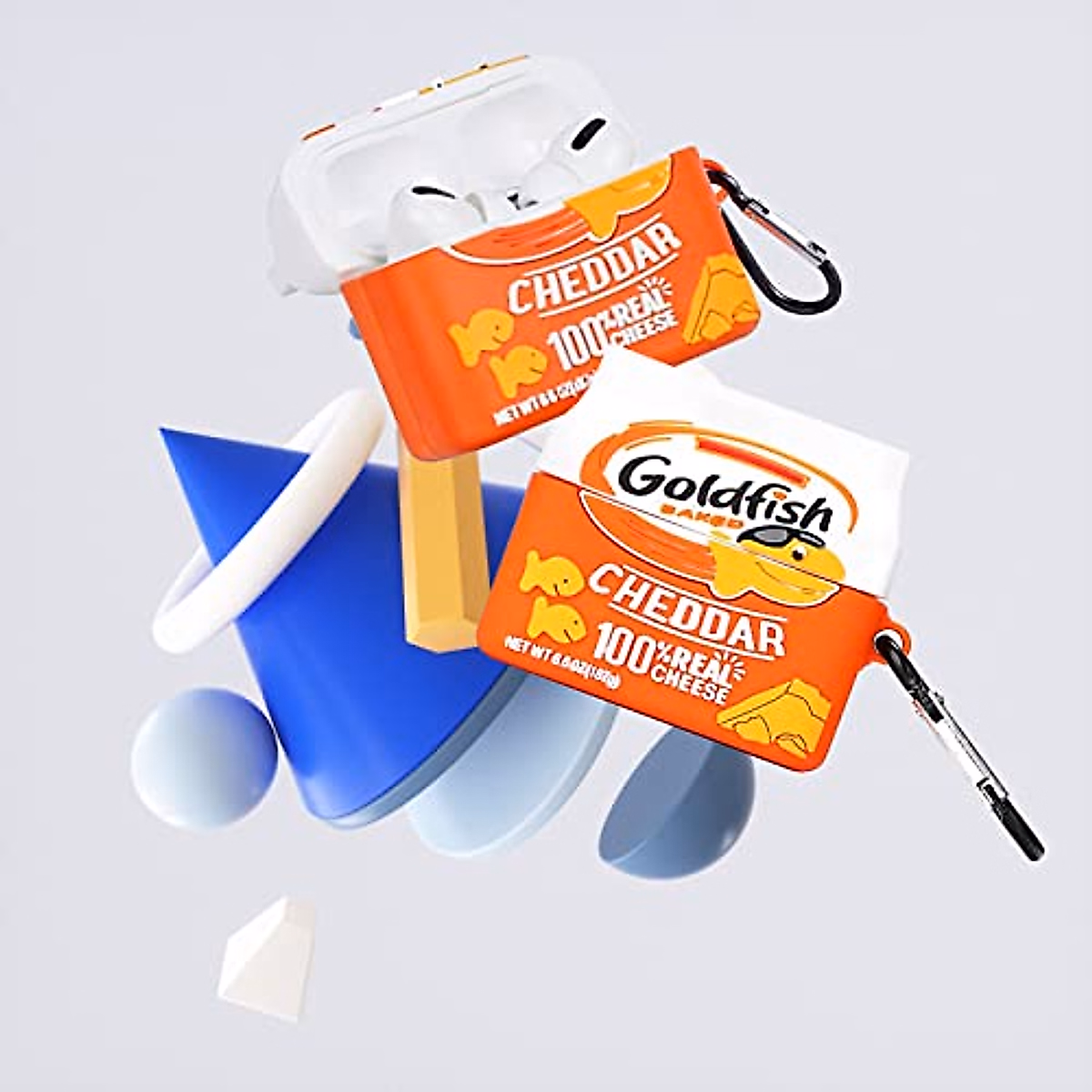 Compatible with Airpods Pro Cases, Cute 3D Soft Silicone Cool pods Pro Case, Shockproof Anti-Crack Protective Funny Cover Fun Shell Gift for Kids Boys Girls TeensCompatible with Airpods Pro case