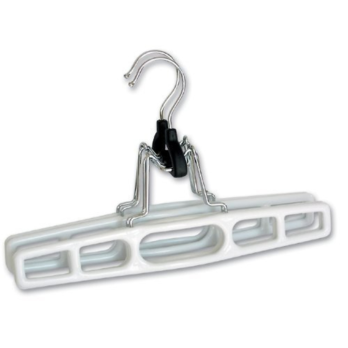 3 sets of 2 Skirt and Slack Hanger Clamp white (7'Hx 11"W) by Merrick Engineering