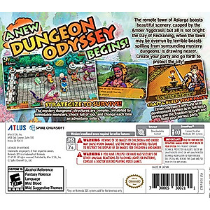 Etrian Mystery Dungeon - Nintendo 3DS