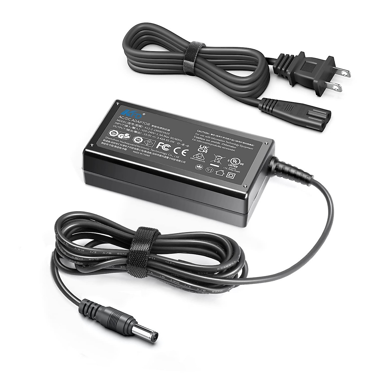 KFD 19V AC Adapter Charger for JBL Xtreme/Extreme 1 2 JBL Boombox 1 2,FUGOO XL Speaker,XGIMI Projector Power Supply, Intel NUC 11 10 8 7 6 5 Mini PC, HP Philips Asus AOC MSI Optix Monitor Power Cord